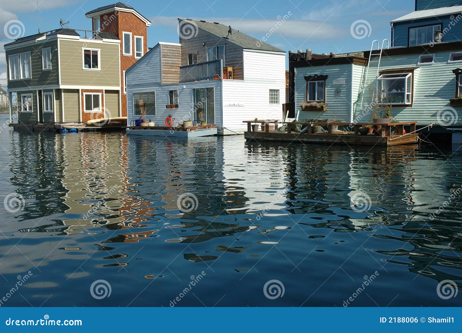 Water village stock photo. Image of flux, reflux, maritime - 2188006