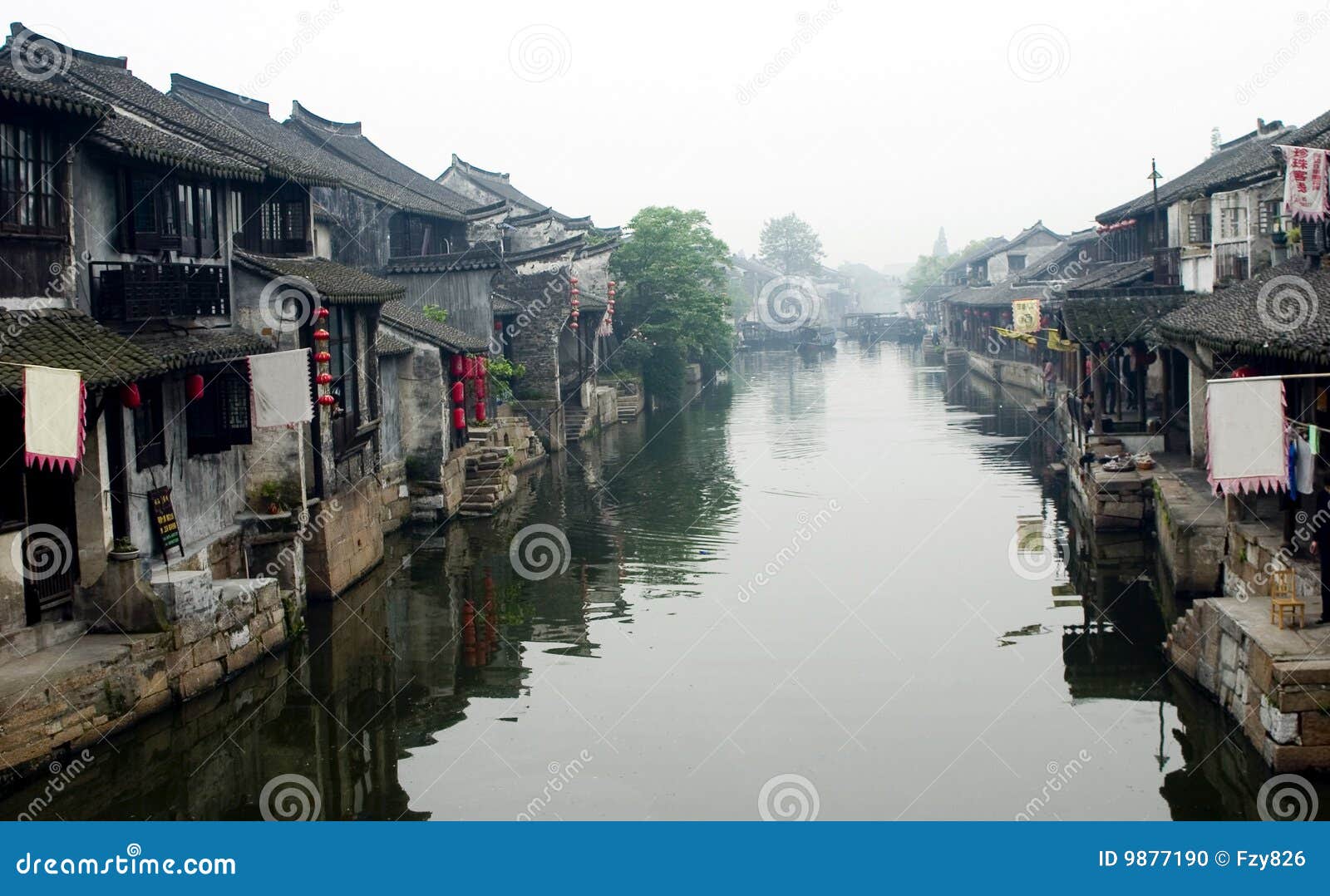 Water Village -Xitang stock photo. Image of landscapes - 9877190