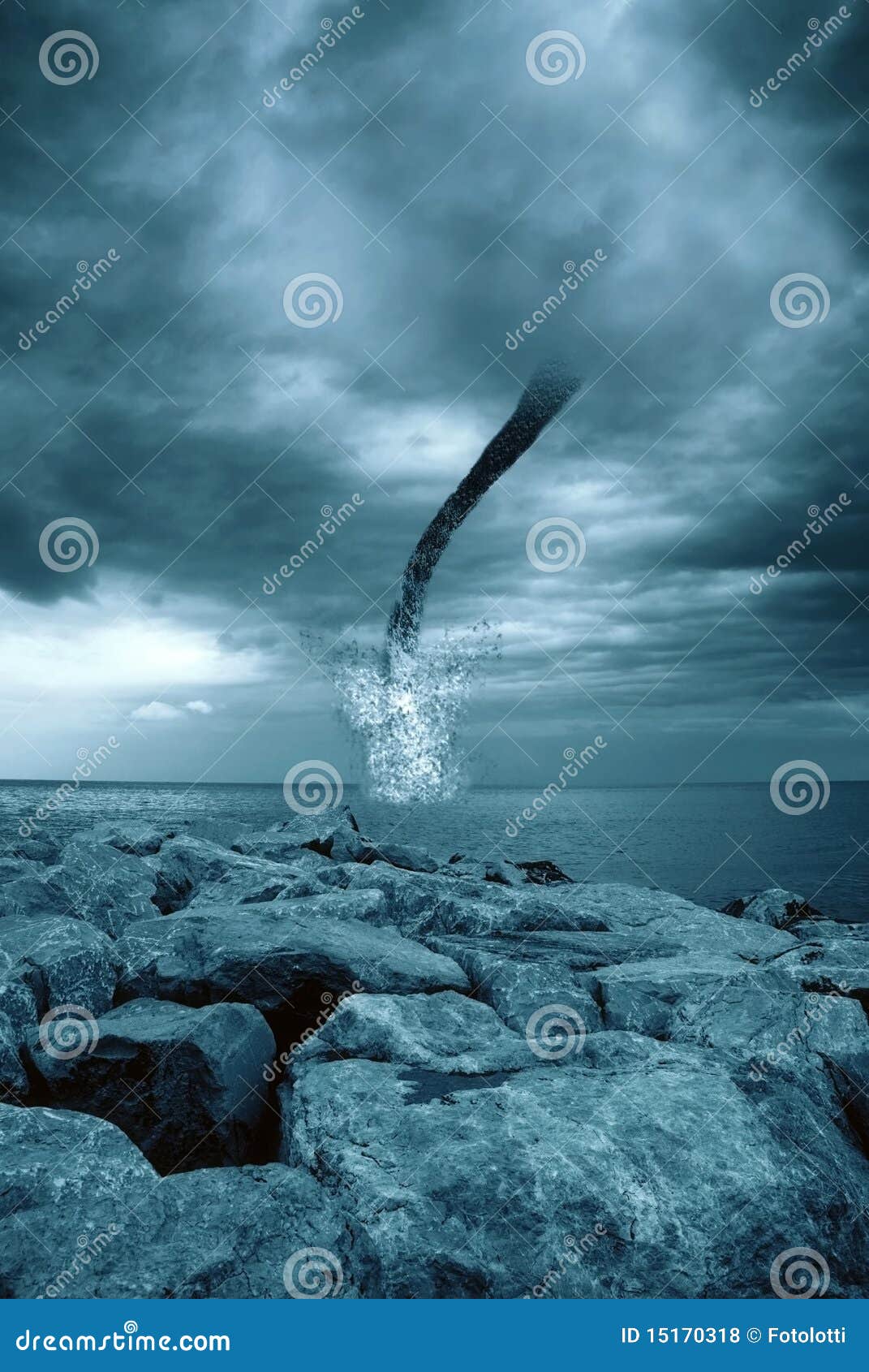 Water vortex stock photo. Image of reel, thunder, tropical - 15170318