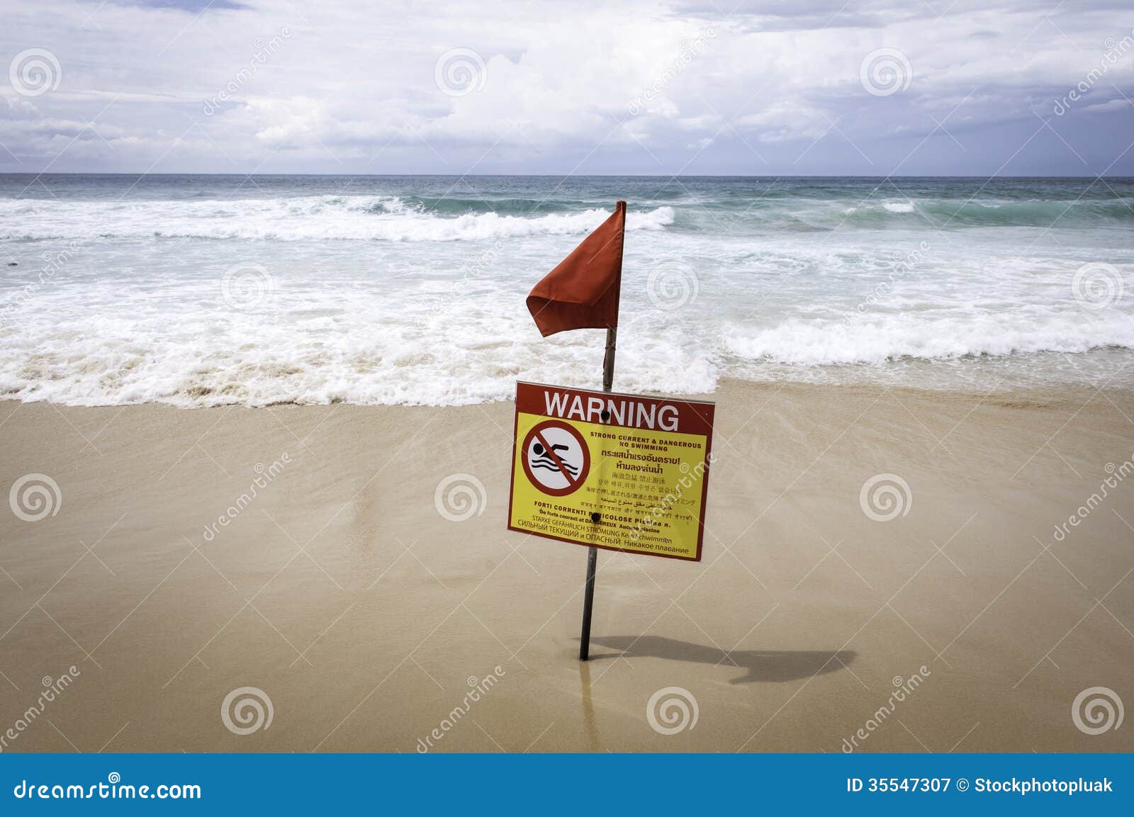 Water warning sign stock image. Image of outdoors, liquid - 35547307