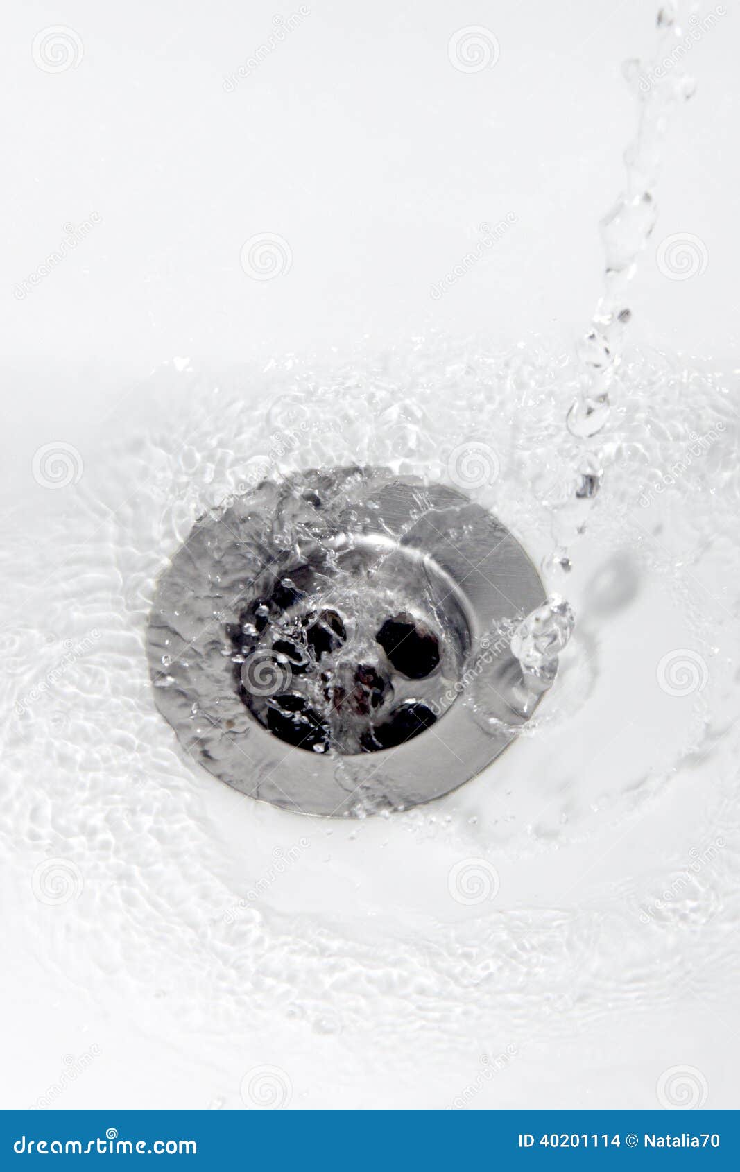 Water Waste stock photo. Image of domestic, close, pouring - 40201114