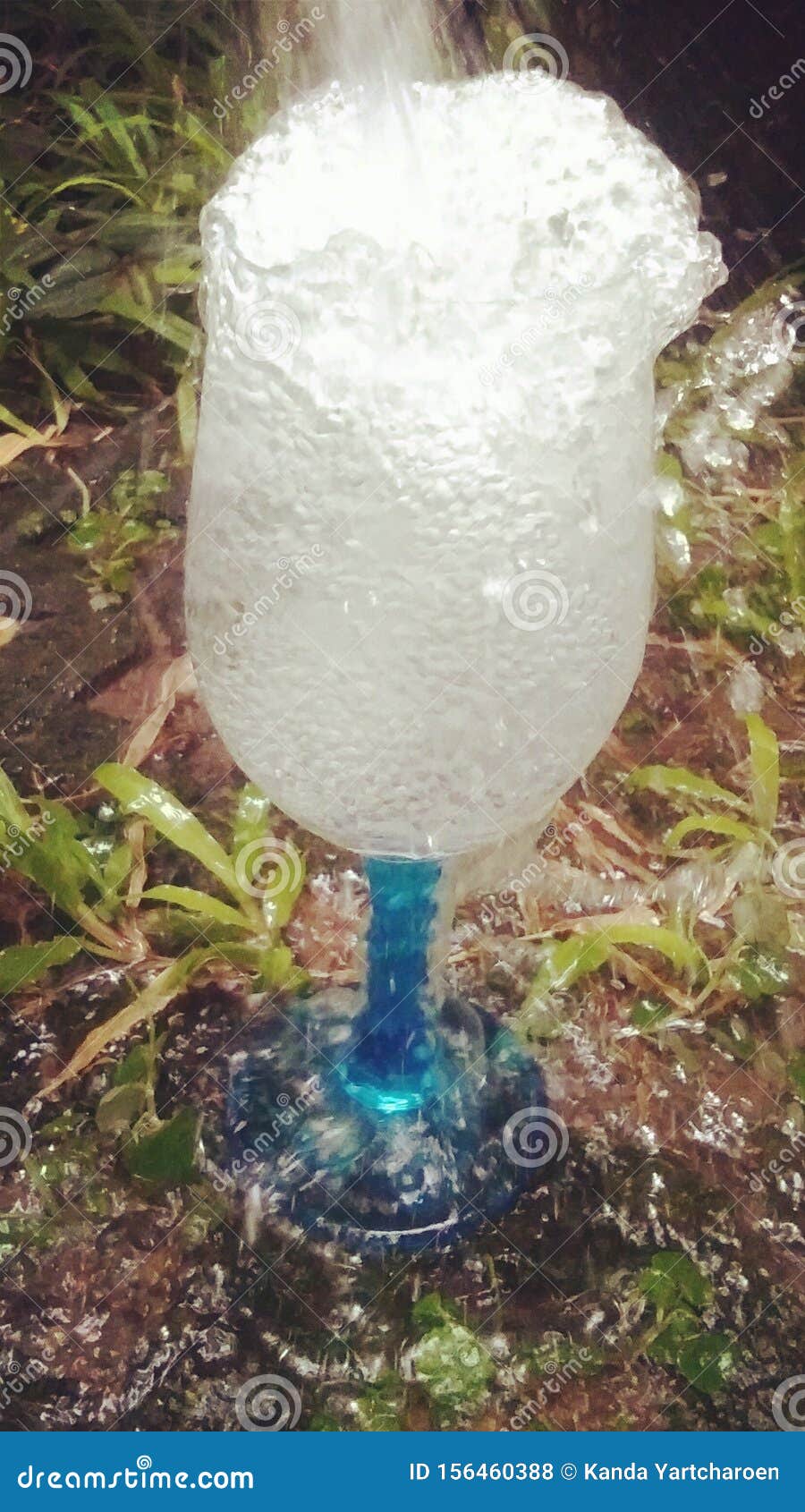 Water stock photo. Image of water, glass, overflow, bubble - 156460388