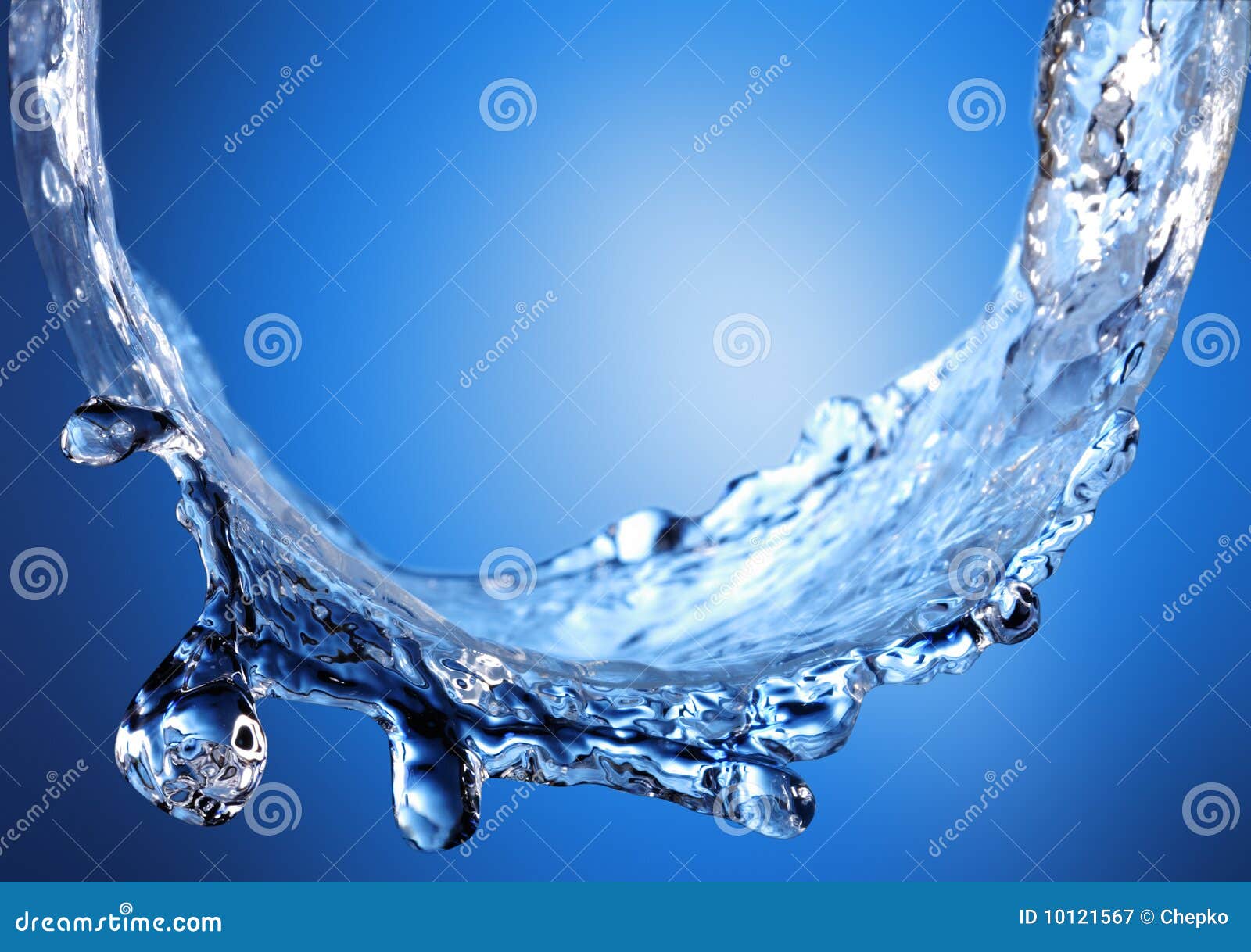 Water wave stock image. Image of abstract, wave, purified - 10121567