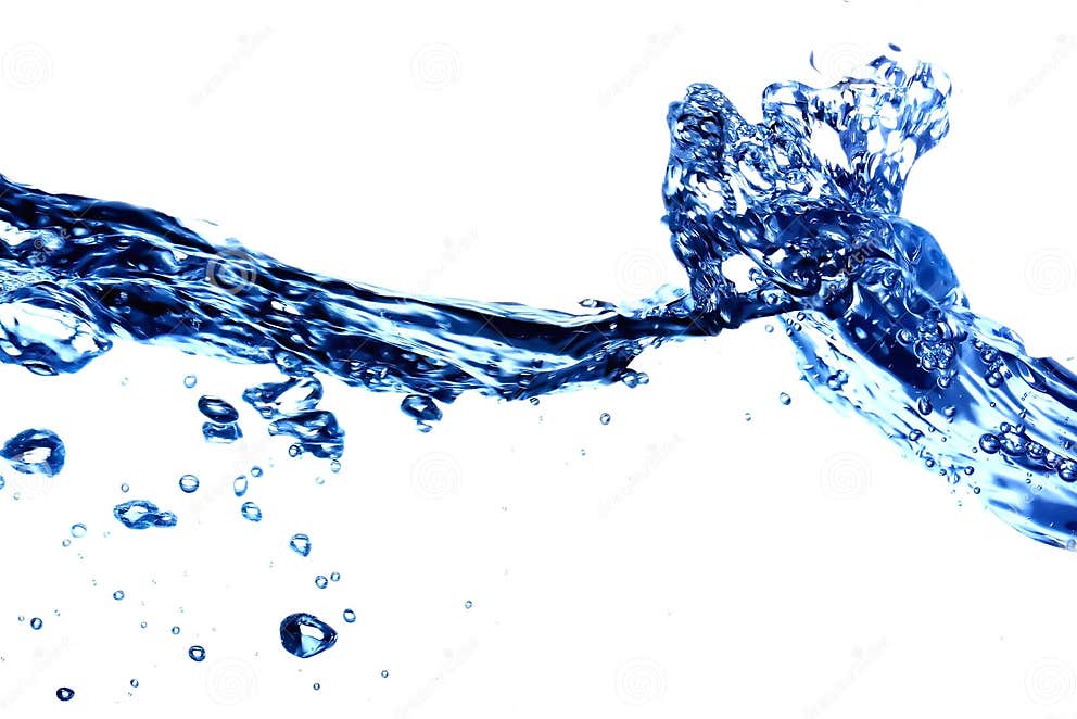 Water wave stock image. Image of blue, abstract, backdrop - 6754403