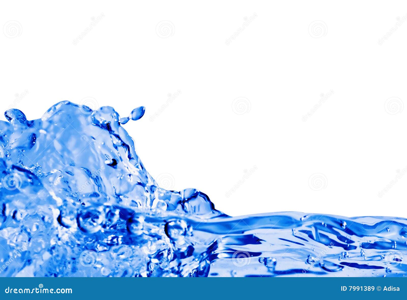Water wave stock image. Image of pure, drip, nature, color - 7991389