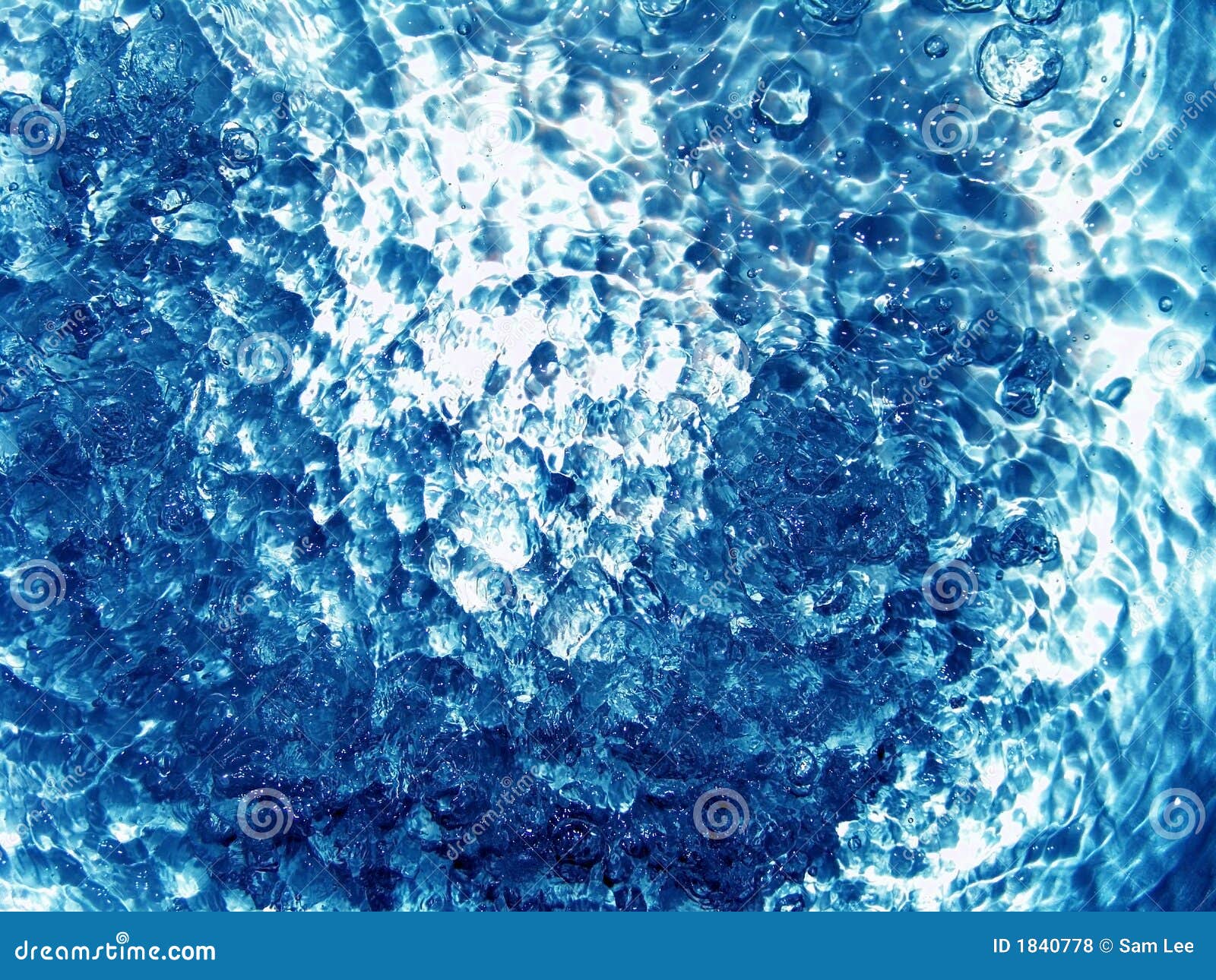 Water Wave Bubbles Pattern stock photo. Image of power - 1840778