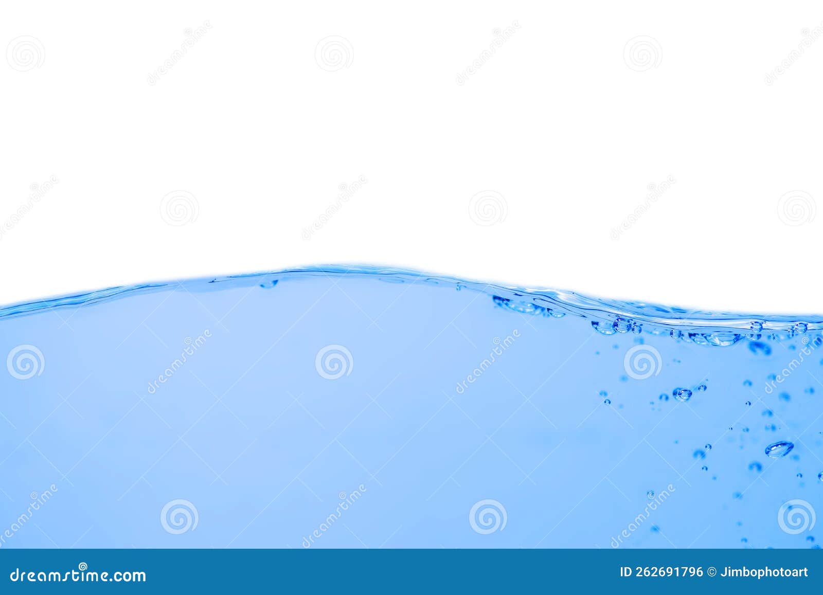 Water Wave with Bubbles on a White Stock Photo - Image of motion ...