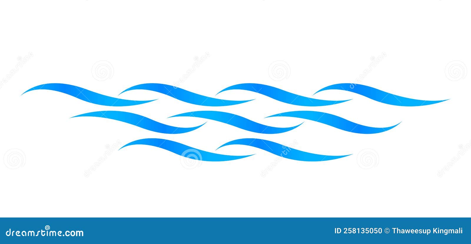 Water Wave Graphic Simple, Ocean Wave Symbol, Aqua Icon Stock Vector ...