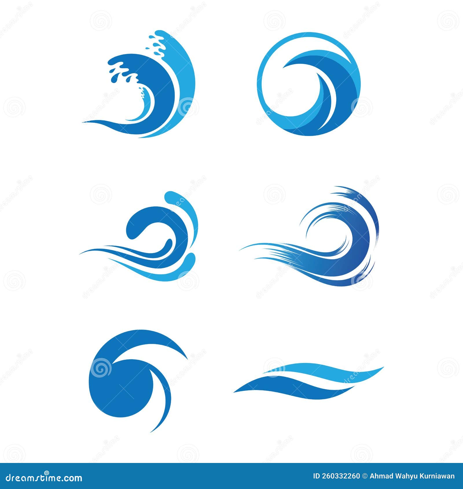 Water Wave illustration stock vector. Illustration of captain - 260332260