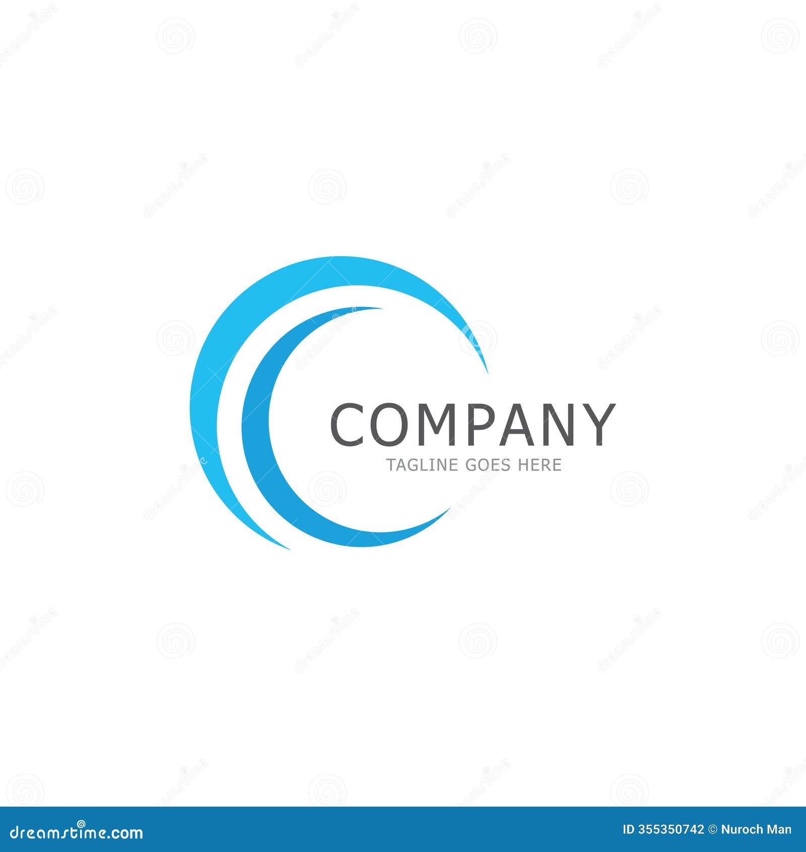 Water Wave Letter C Logo Vector Icon Stock Vector - Illustration of ...