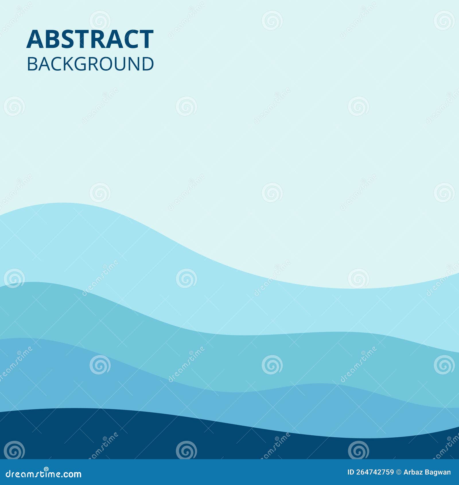 Water Wave Lines Vector Abstract Background Stock Vector - Illustration ...