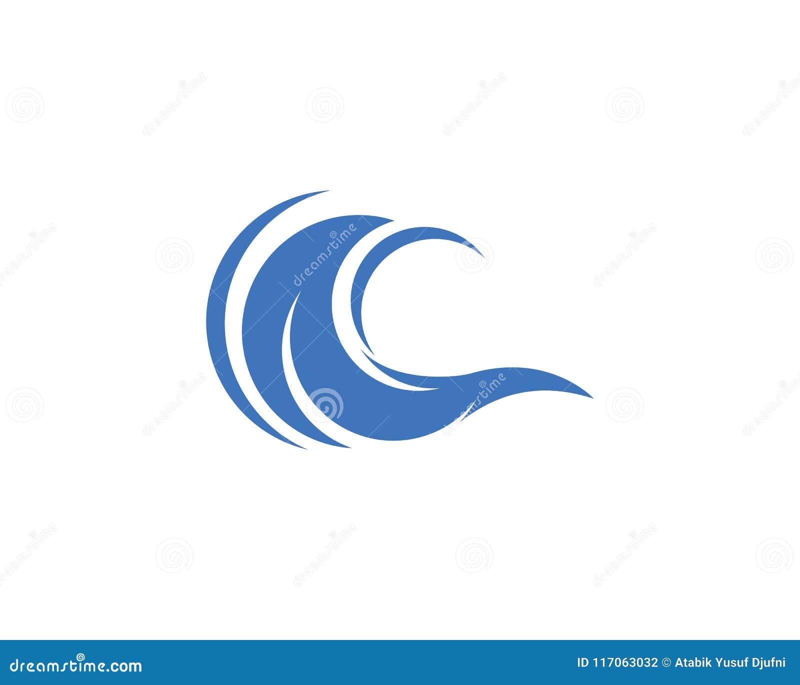 Wave vector icon stock vector. Illustration of sport - 117063032