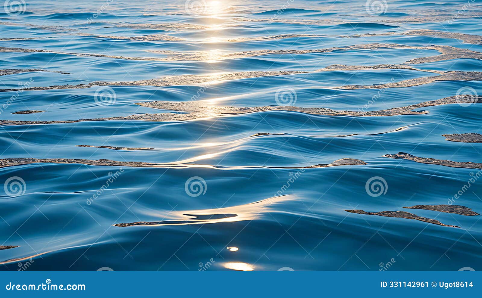 Water Wave Pattern in Color ,the Water Surface in the River Ripples ...