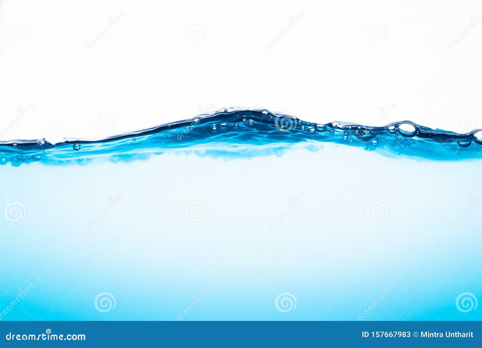 Water Wave Splash Isolated on White Background Stock Image - Image of ...