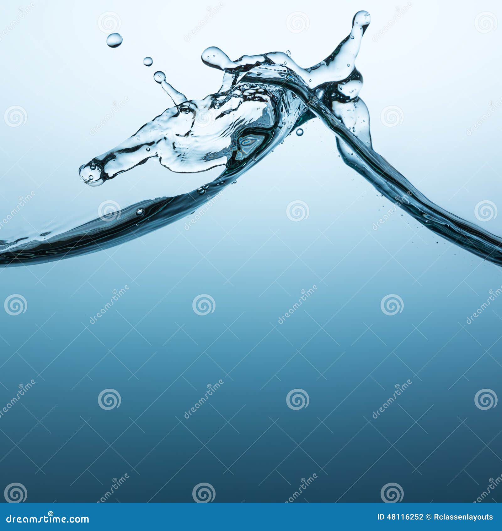 Water wave splash stock photo. Image of nature, transparent - 48116252
