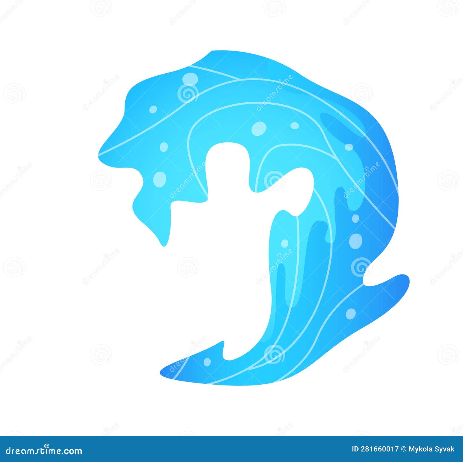 Water Wave Splash stock vector. Illustration of clean - 281660017