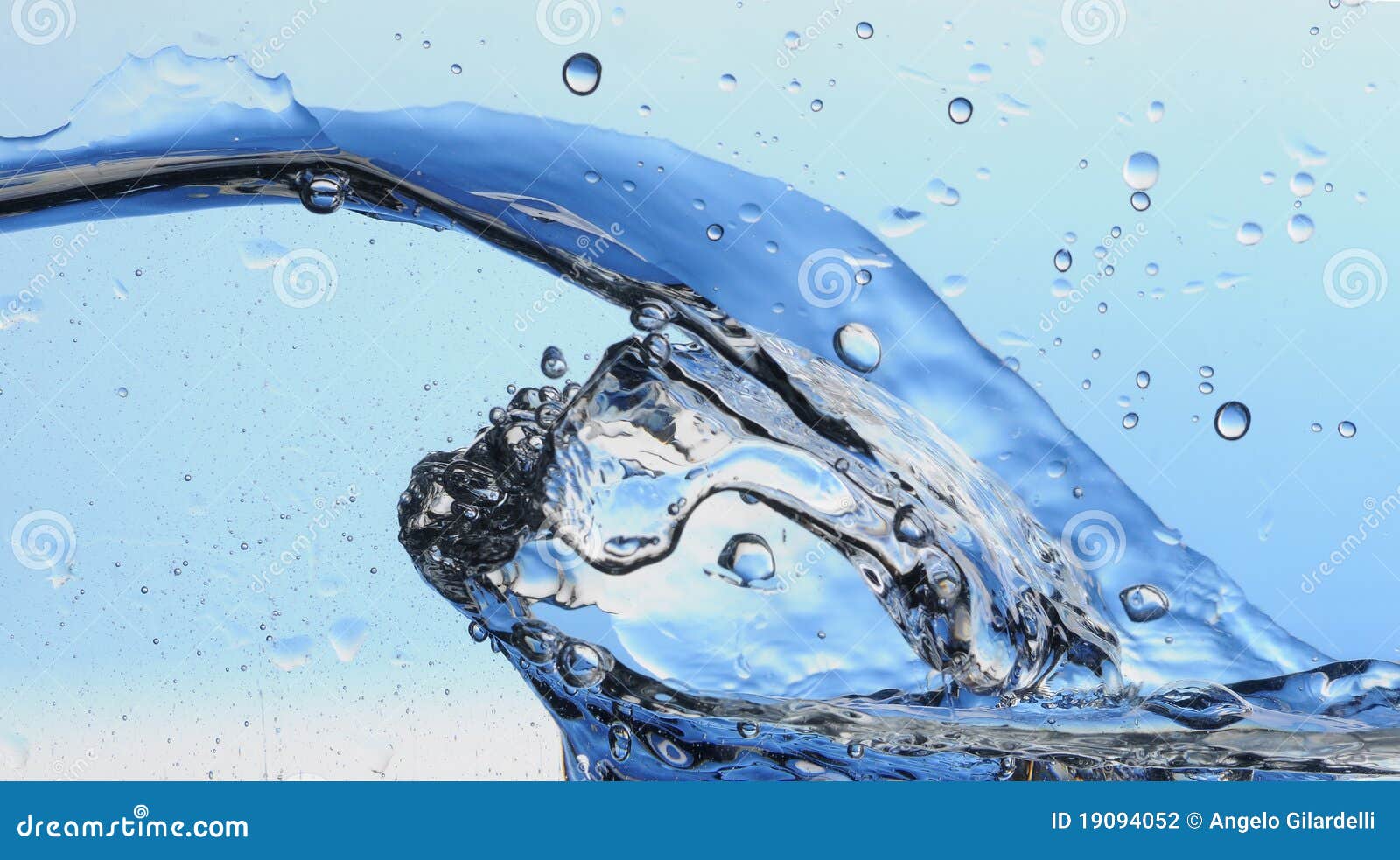 Water wave splashing stock photo. Image of splash, blue - 19094052