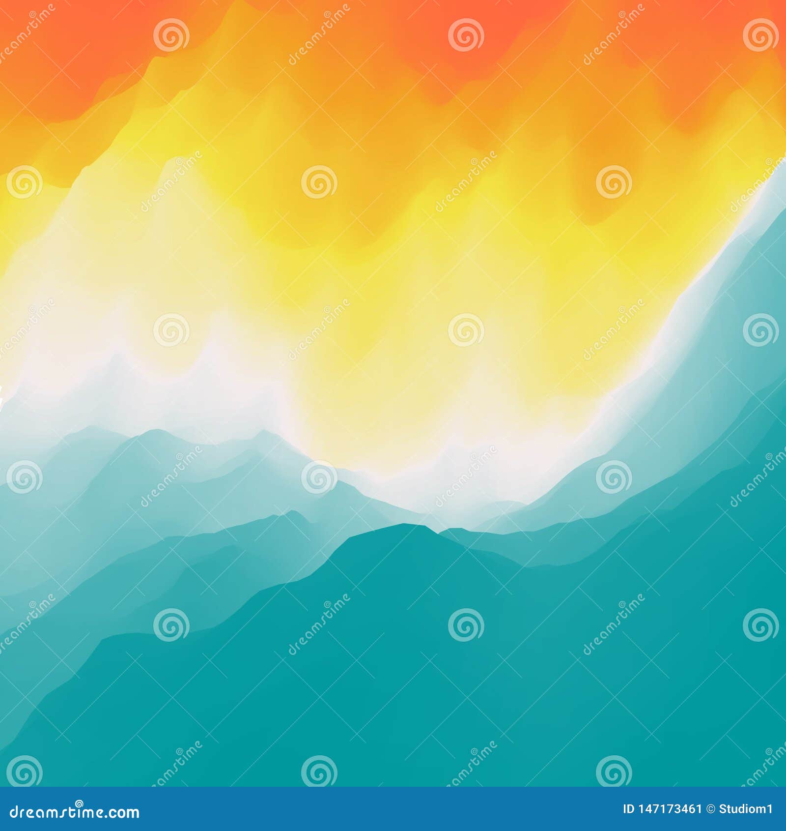 Water Wave. Water Surface. Nature Background. Modern Pattern. Vector ...