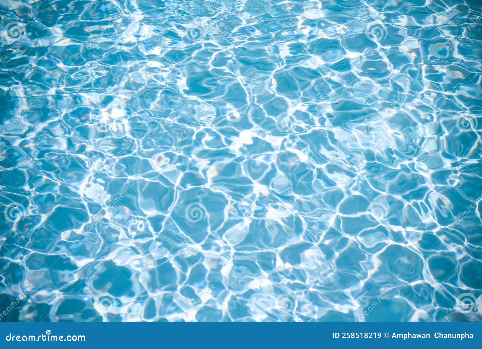 Water Wave in Swimming Pool Blue and White Seamless Patterns Background ...