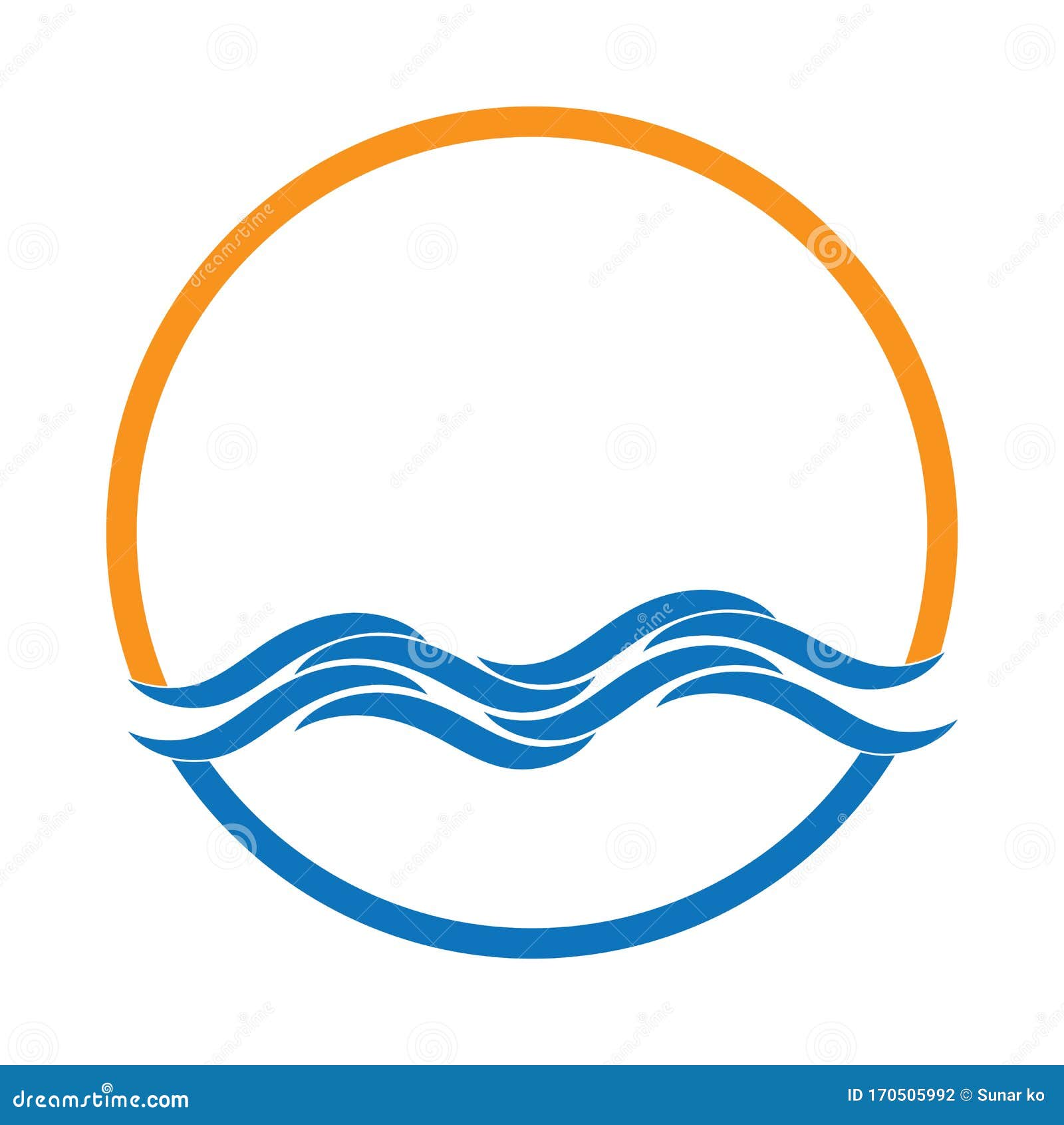 Water Wave Symbol and Icon Logo Template Vector Stock Vector ... Water Wave Symbol and Icon Logo Template Vector Stock Vector ...