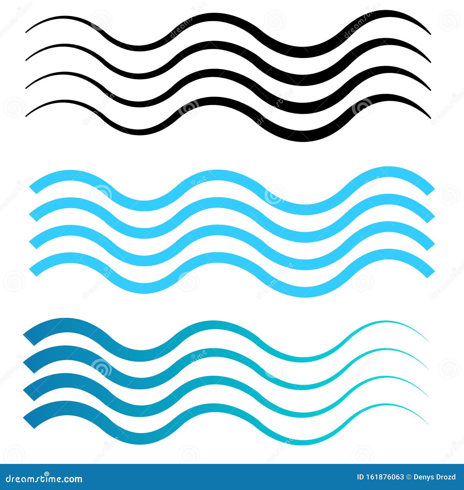 Water Wave Symbol and Icon Logo Template Vector. Stock Vector ... Water Wave Symbol and Icon Logo Template Vector. Stock Vector ...