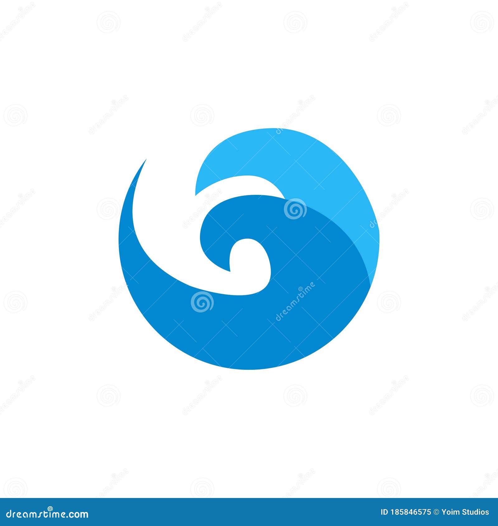 Water Wave Vector Design Template Illustration Stock Vector ...