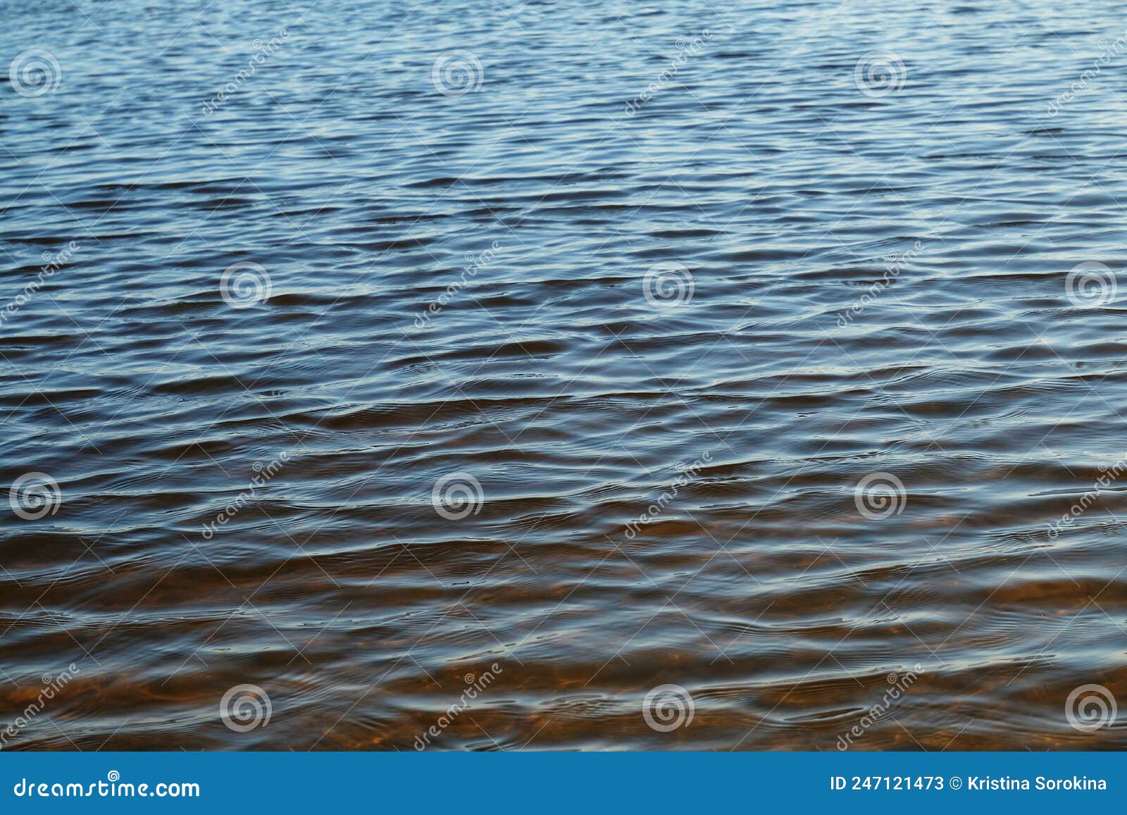Water Waves Background. River Surface Near the Shore Stock Image ...