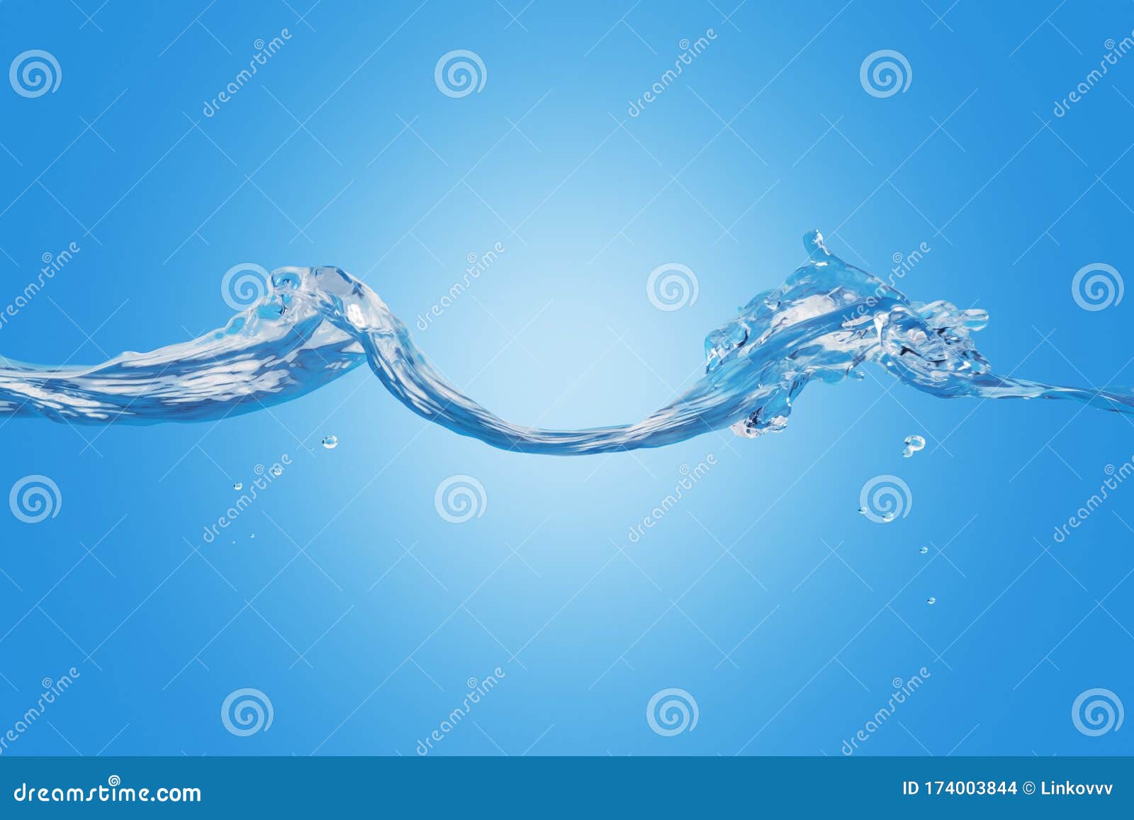 Water Waves on a Blue Background Stock Photo - Image of water, ripple ...
