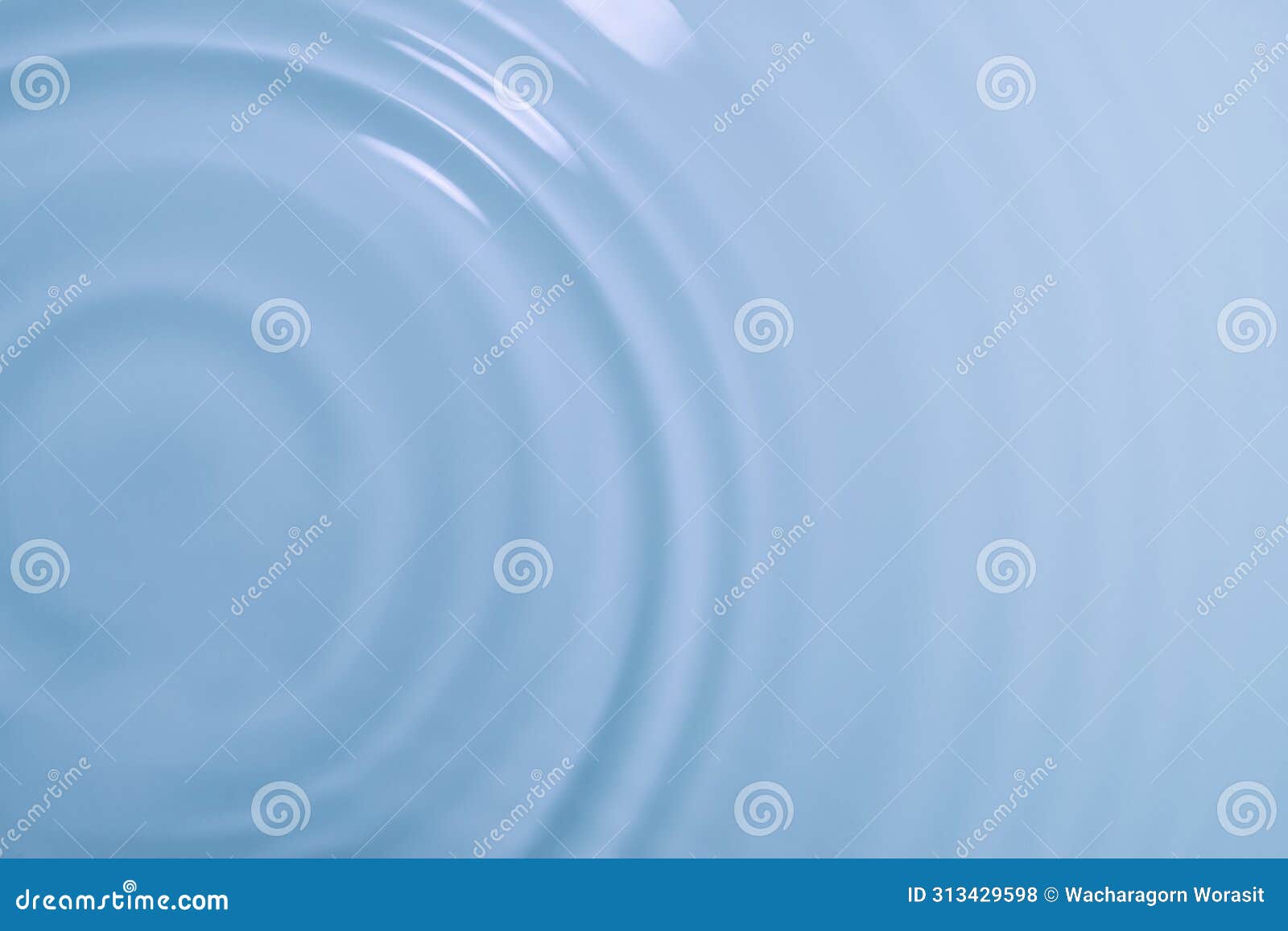 Water Waves Circle the Surface of the Water Stock Photo - Image of ...