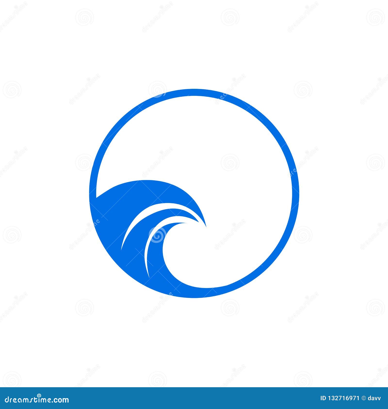 Water Waves Logo Design Vector Template, Water Waves Icon, Water Stock ...