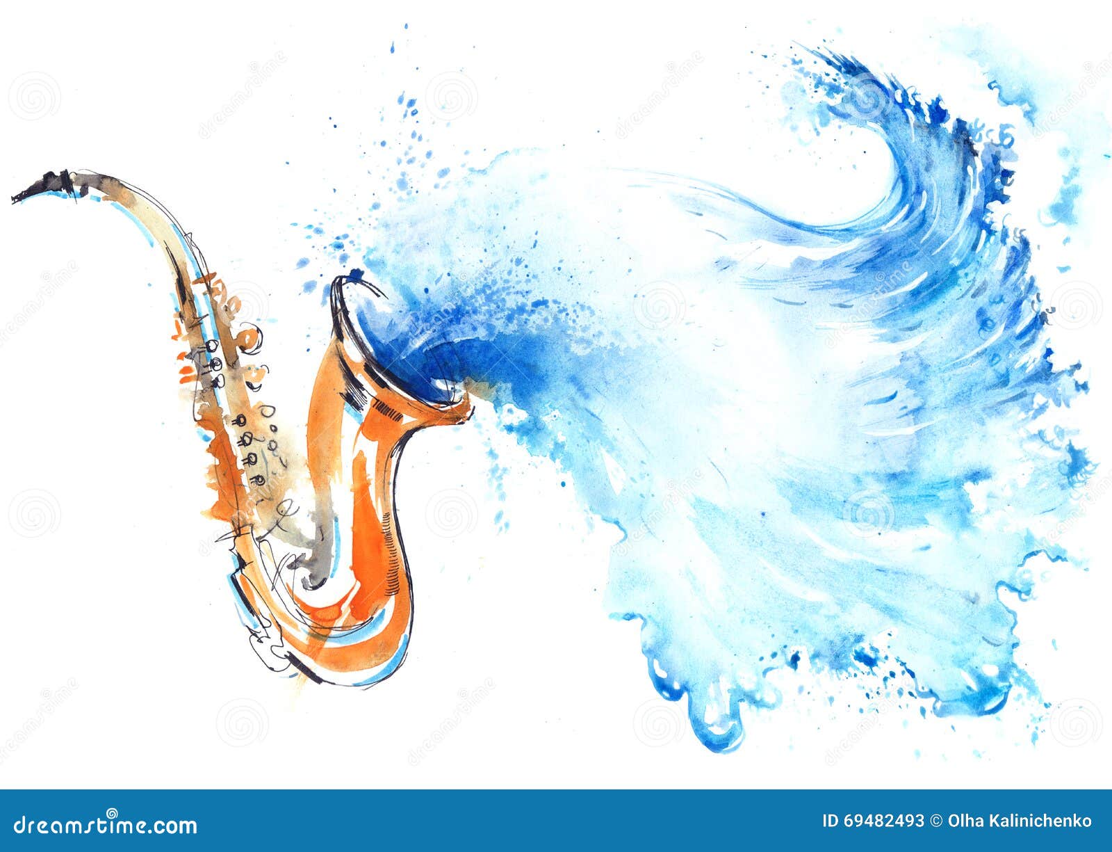 Water and waves stock illustration. Illustration of sounds - 69482493