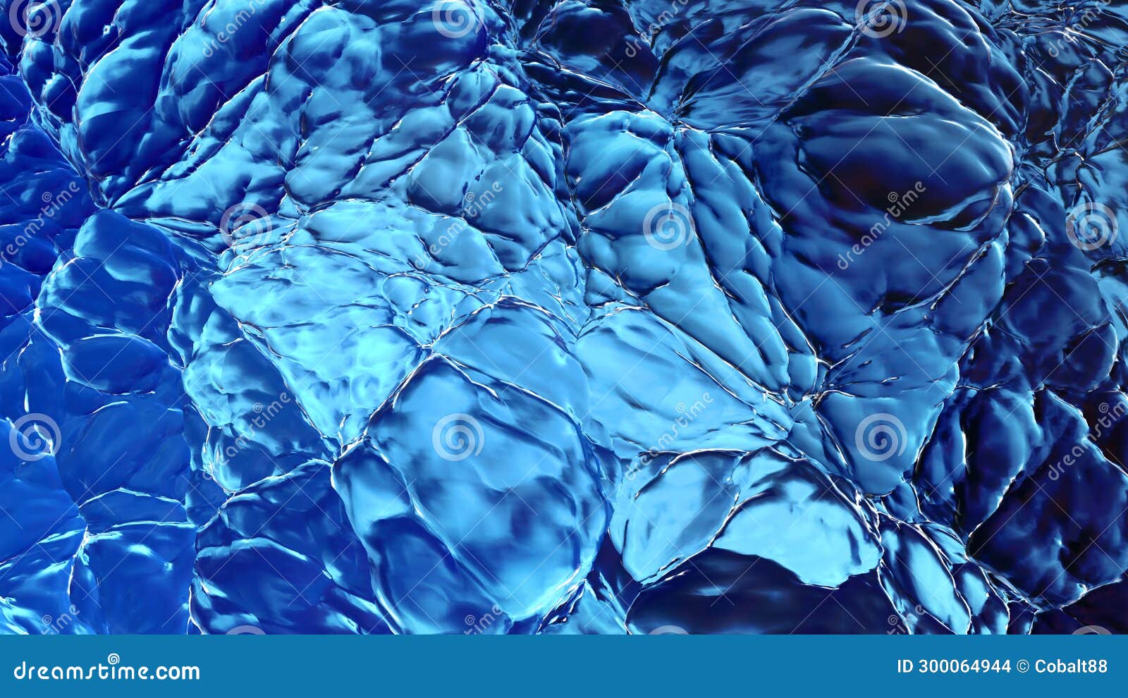 Water Waves Pattern Texture, 3d Illustration Stock Illustration ...