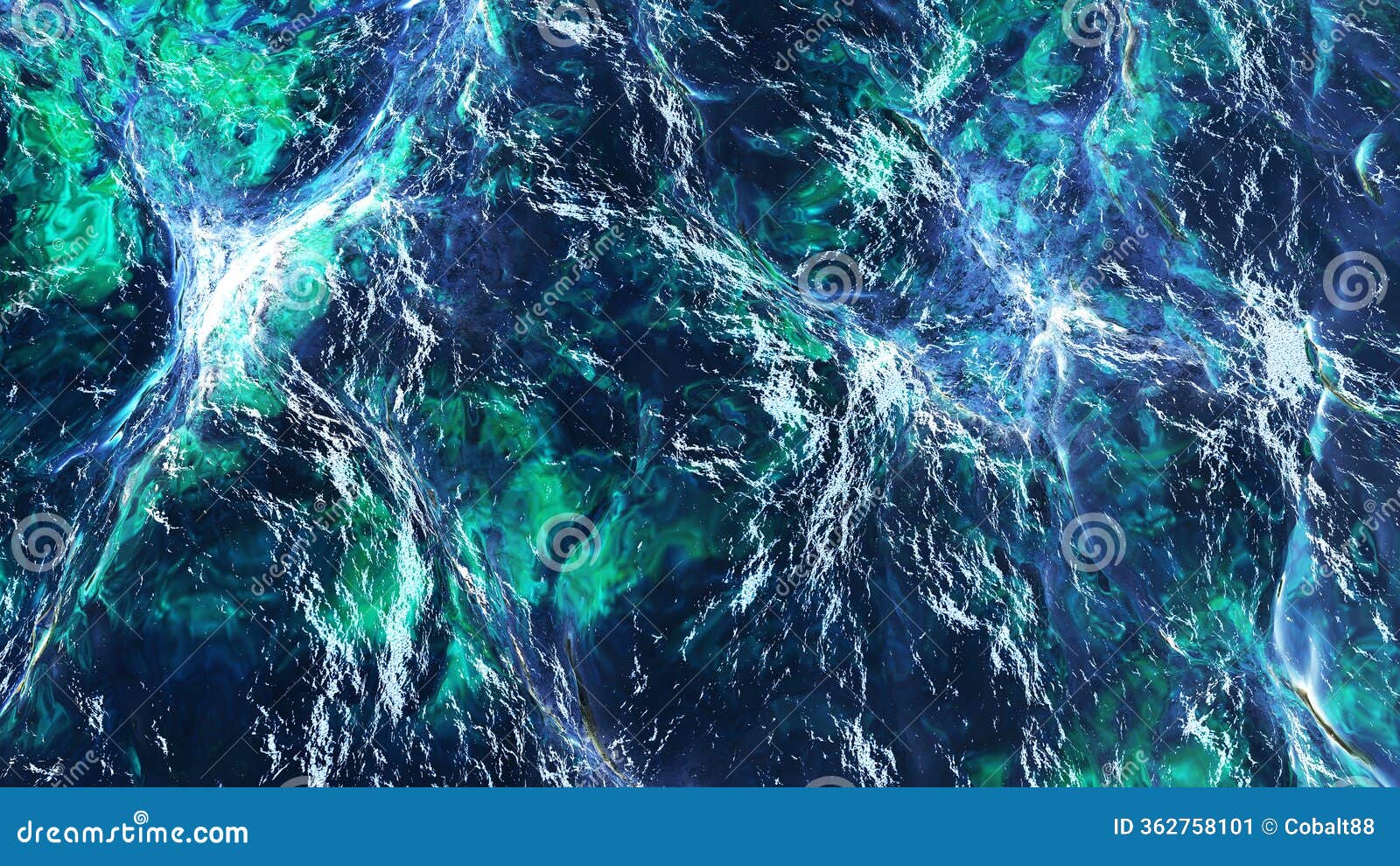 Water Waves Pattern Texture, Rough Sea Waves Surface Detailed 3d ...