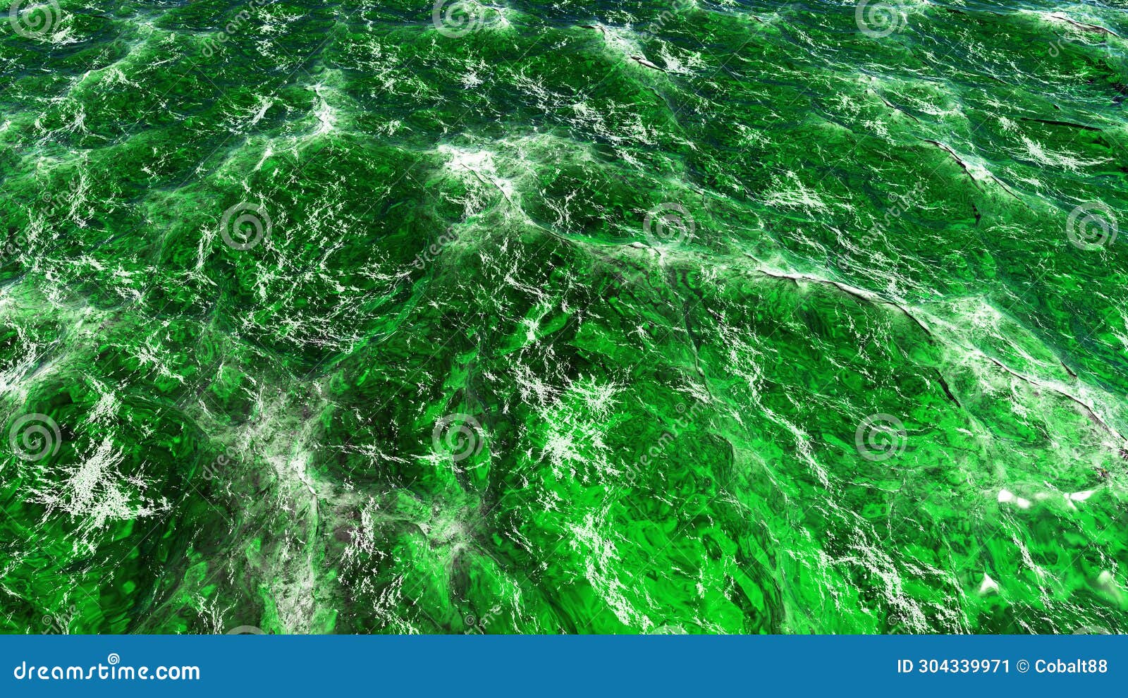 Water Waves Pattern Texture, Rough Sea Waves 3d Illustration Stock ...