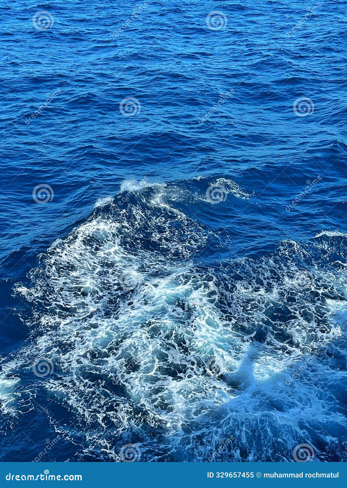 Water waves from the ship stock image. Image of ship - 329657455