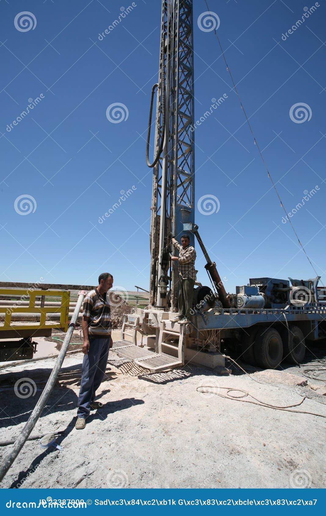 Water Well In The Heritage Folk Village In Abu Dhabi, United Arab ...