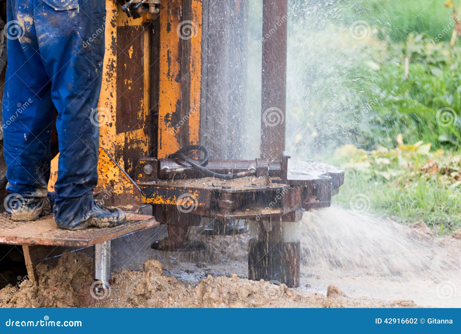 Water well stock photo. Image of countryside, metal, rope - 42916602