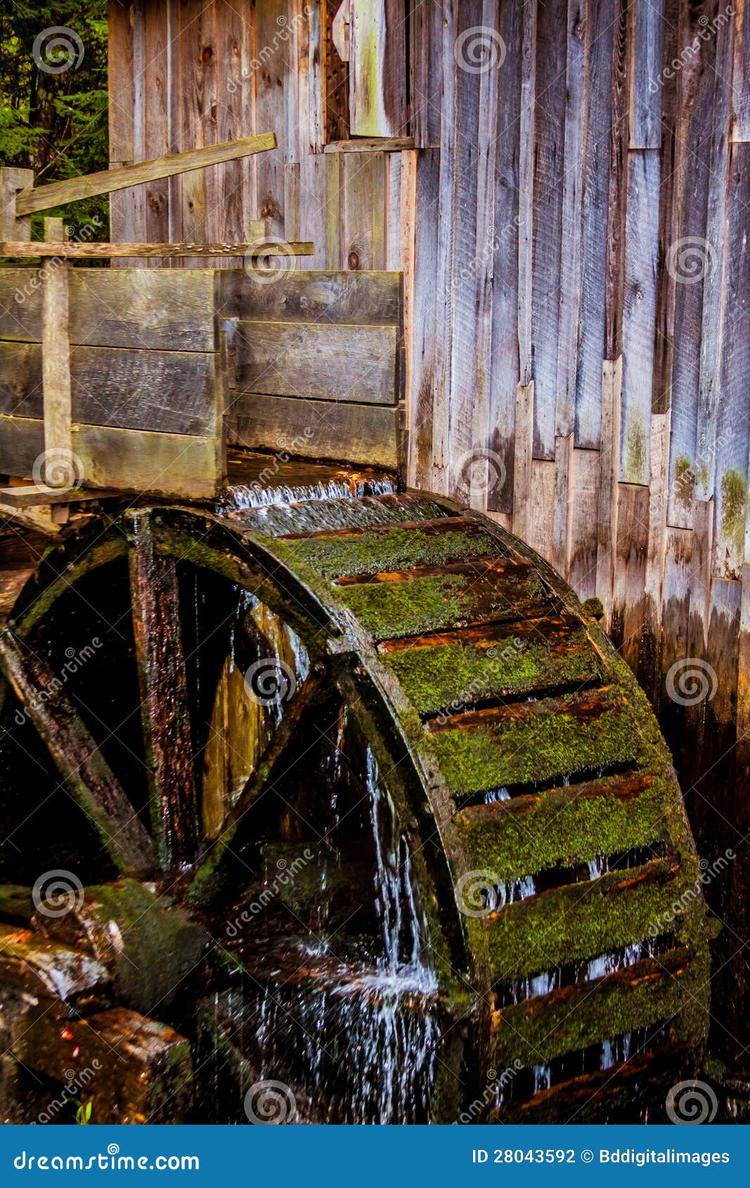 Water Wheel stock photo. Image of flowing, water, waterwheel - 28043592