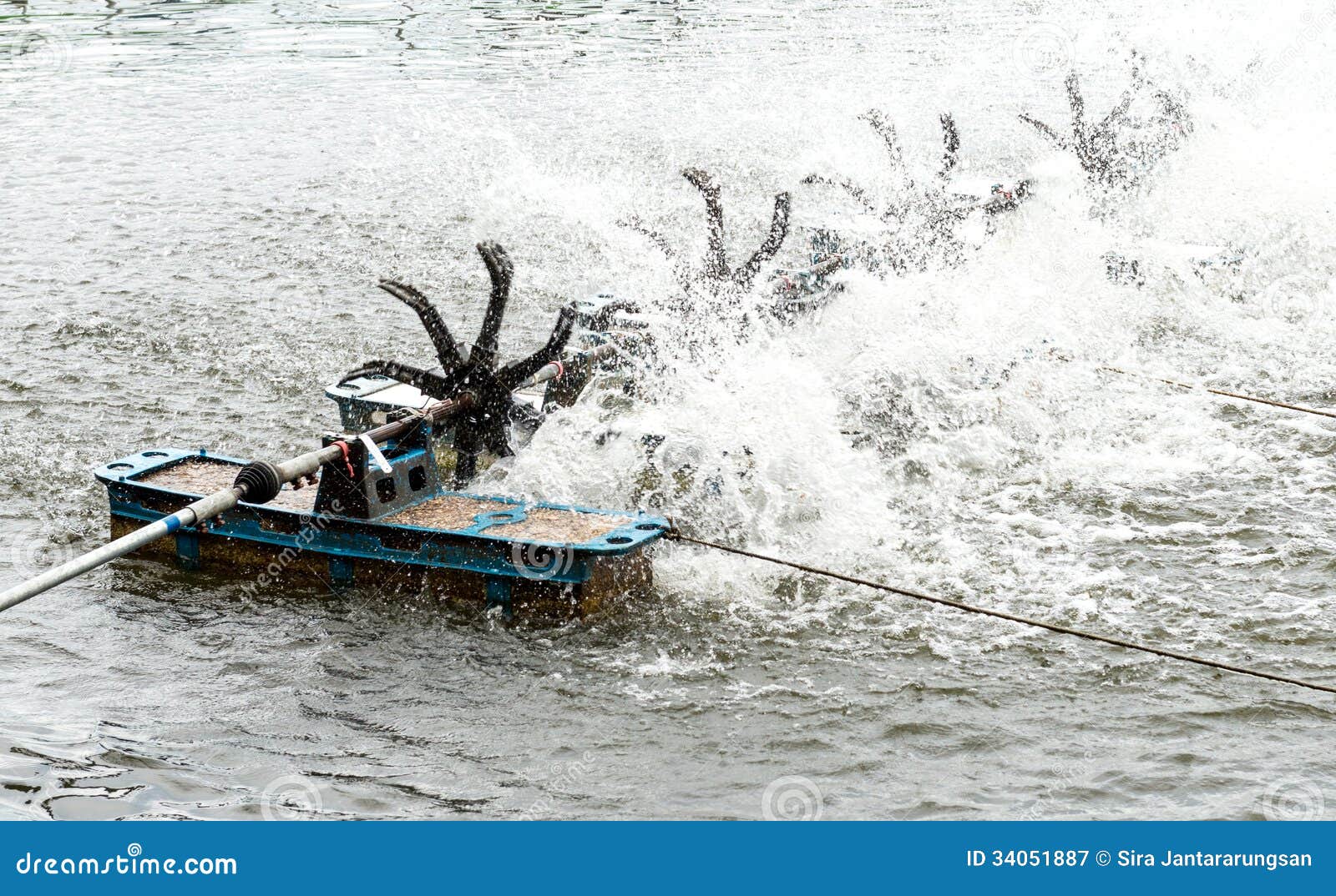 Water wheel floating stock image. Image of antique, grist - 34051887