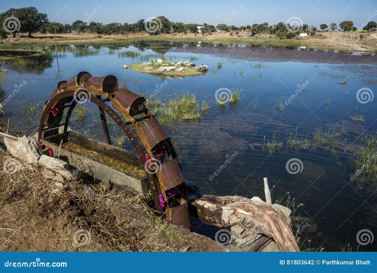 Water Wheel stock photo. Image of water, wheel, agriculture - 81803642