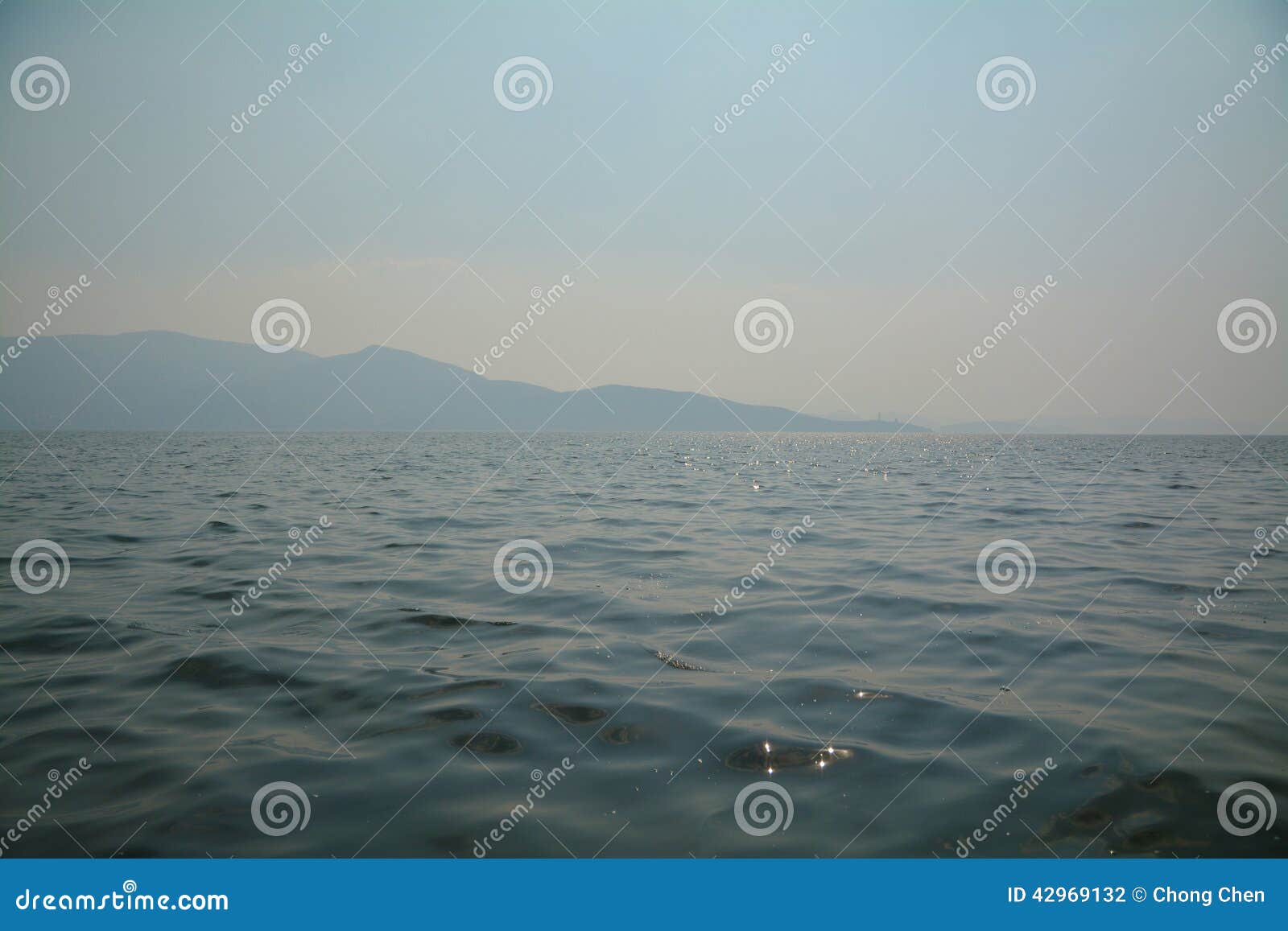 Water wide with mountain stock photo. Image of blue, water - 42969132