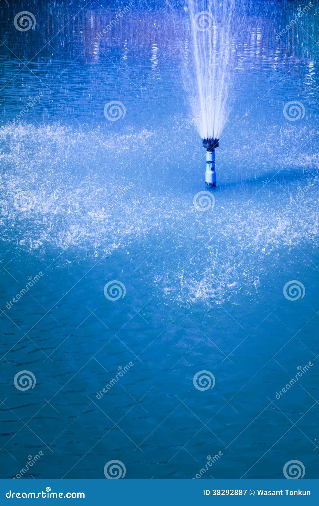 Water works stock image. Image of outdoor, columns, blue - 38292887