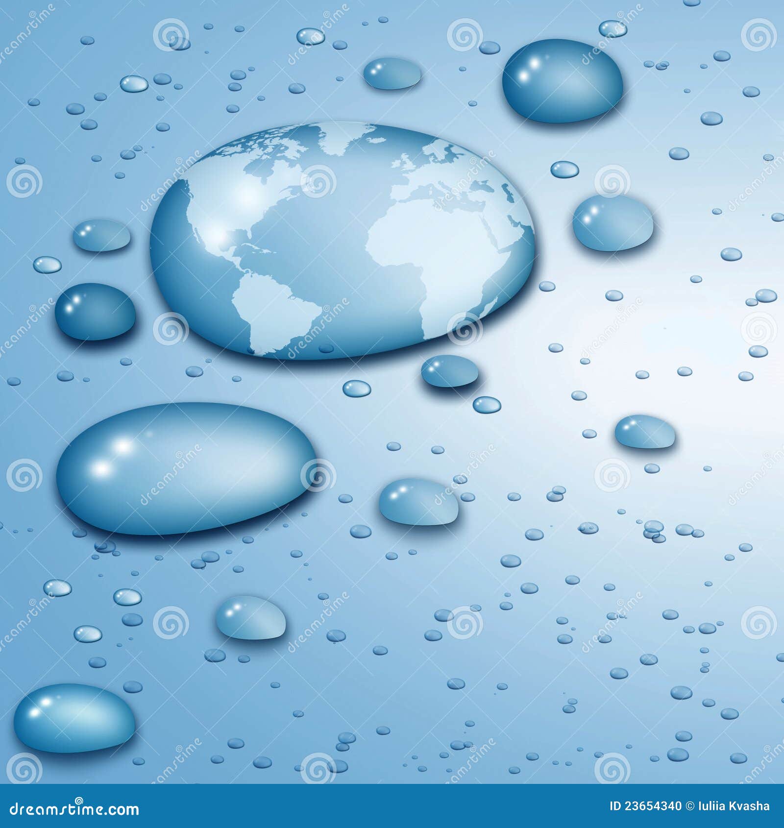 Water and world stock photo. Image of splash, global - 23654340