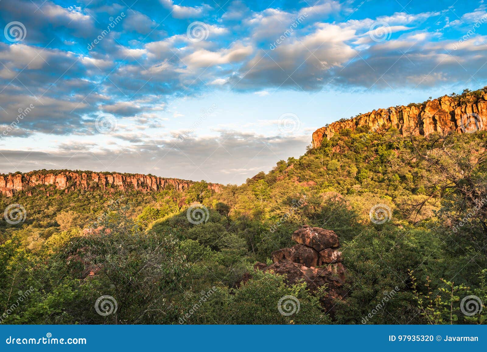 Waterberg Plateau and the National Park, Namibia Stock Photo - Image of ...
