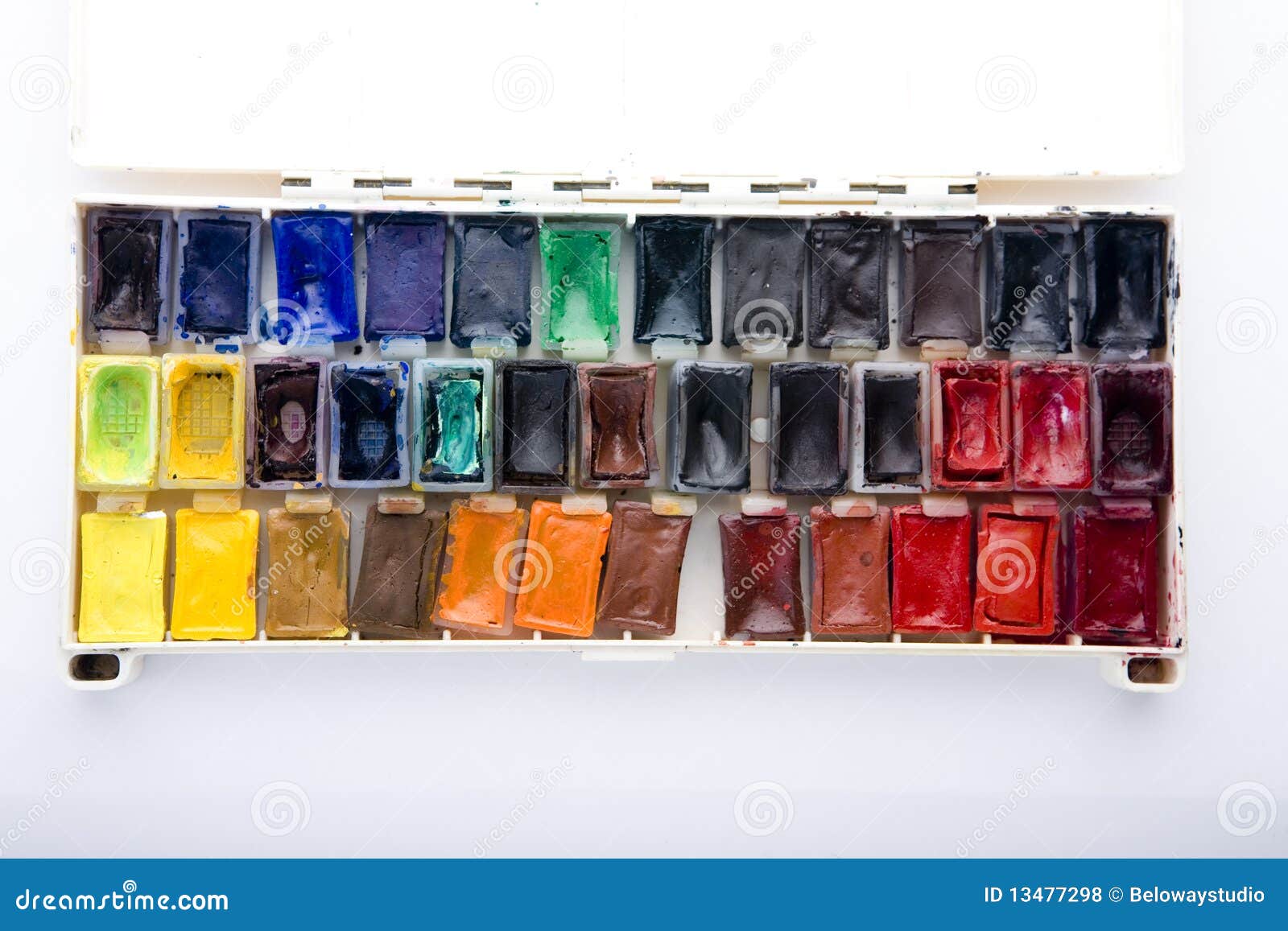 Watercolor stock photo. Image of creativity, brush, object - 13477298