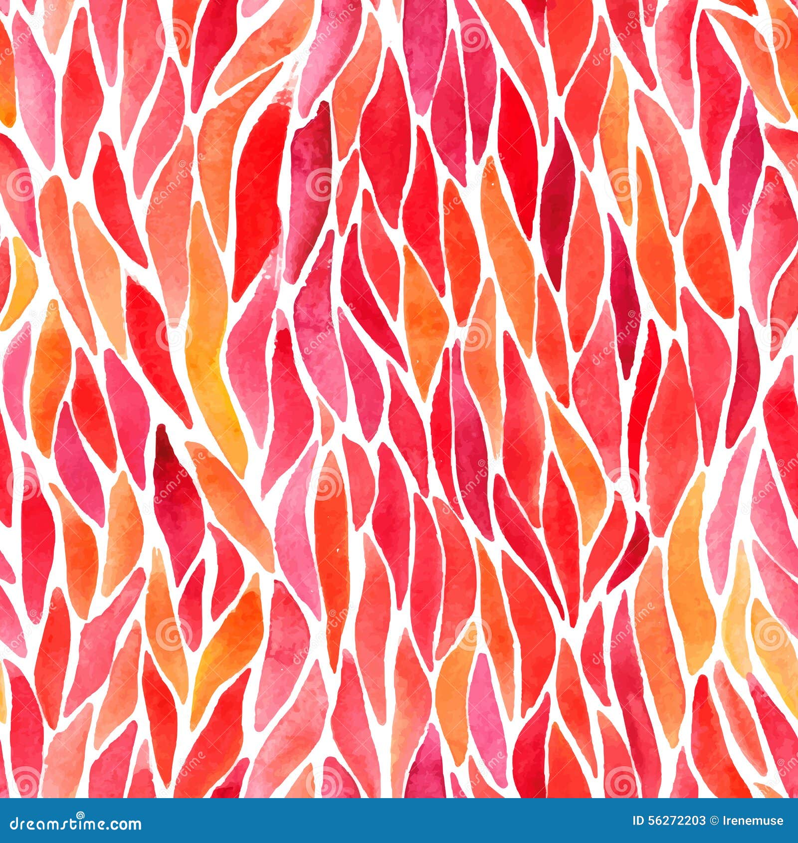 Watercolor Abstract Colorful Seamless Pattern Stock Illustration ...