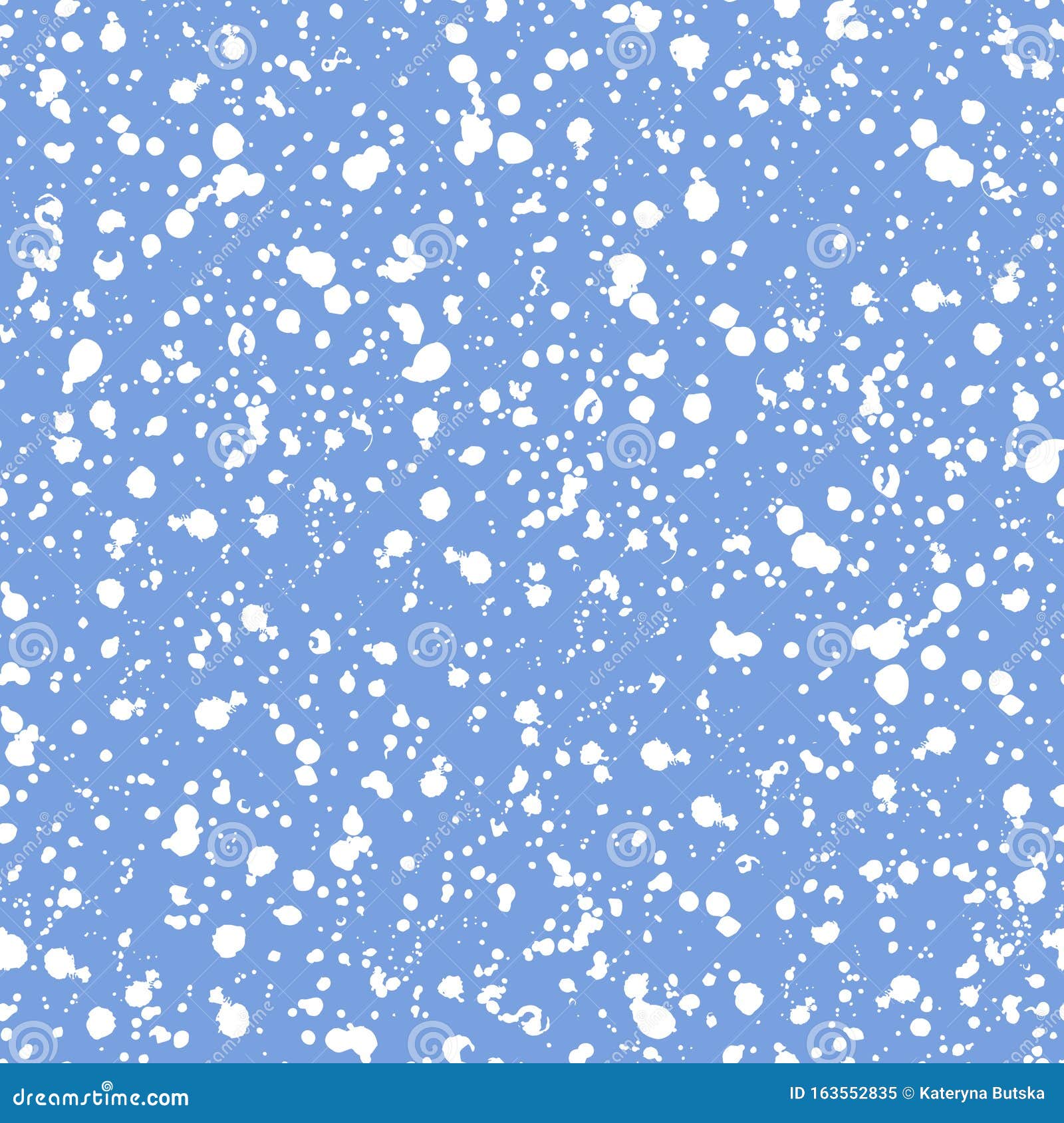 Watercolor Abstract Seamless Background. Dotted Texture. Pattern with ...