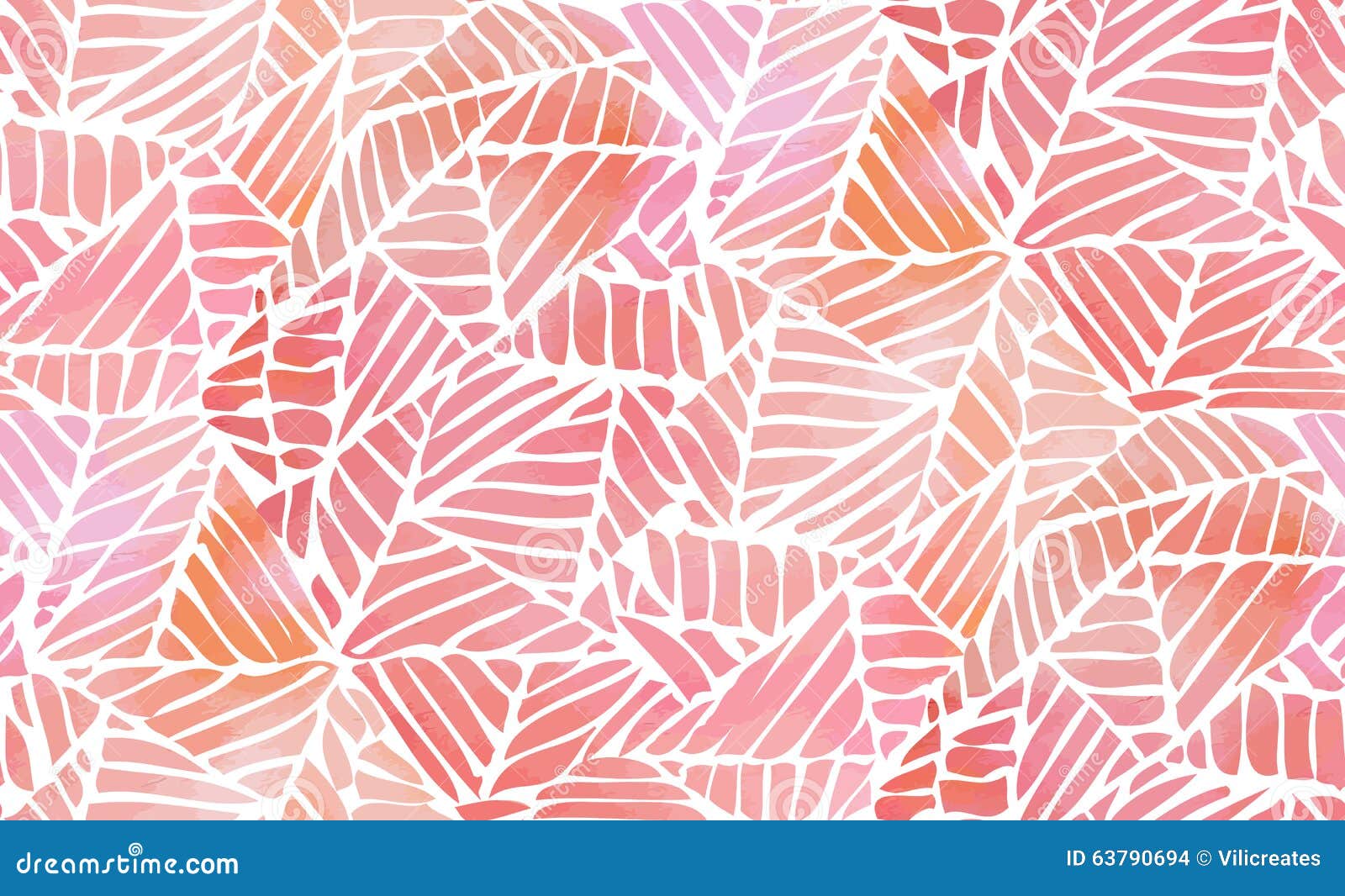 Watercolor Abstract Seamless Pattern Stock Illustration - Illustration ...