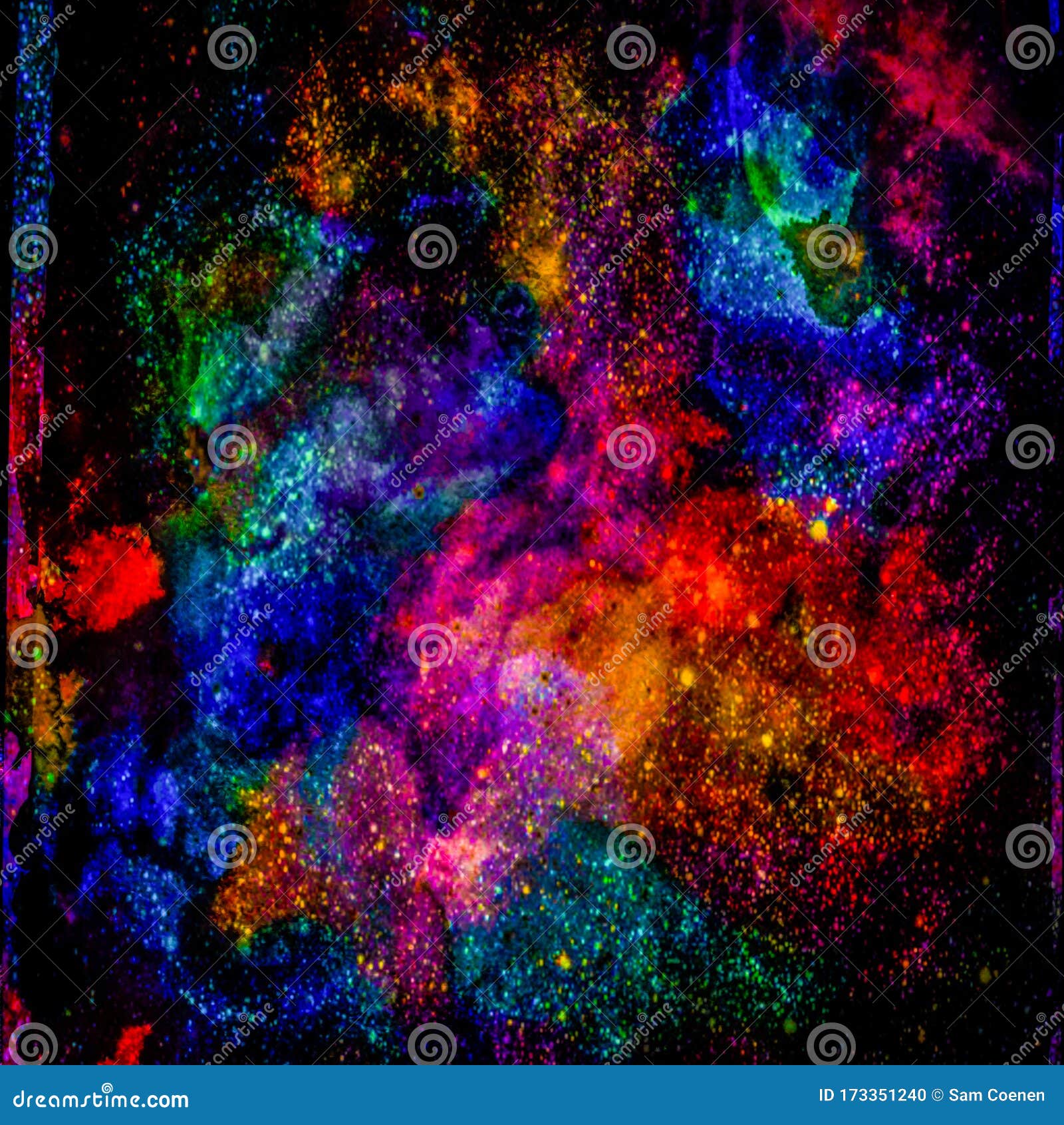 Watercolor Artwork Abstract Texture Wallpaper Screensaver Stock Photo ...