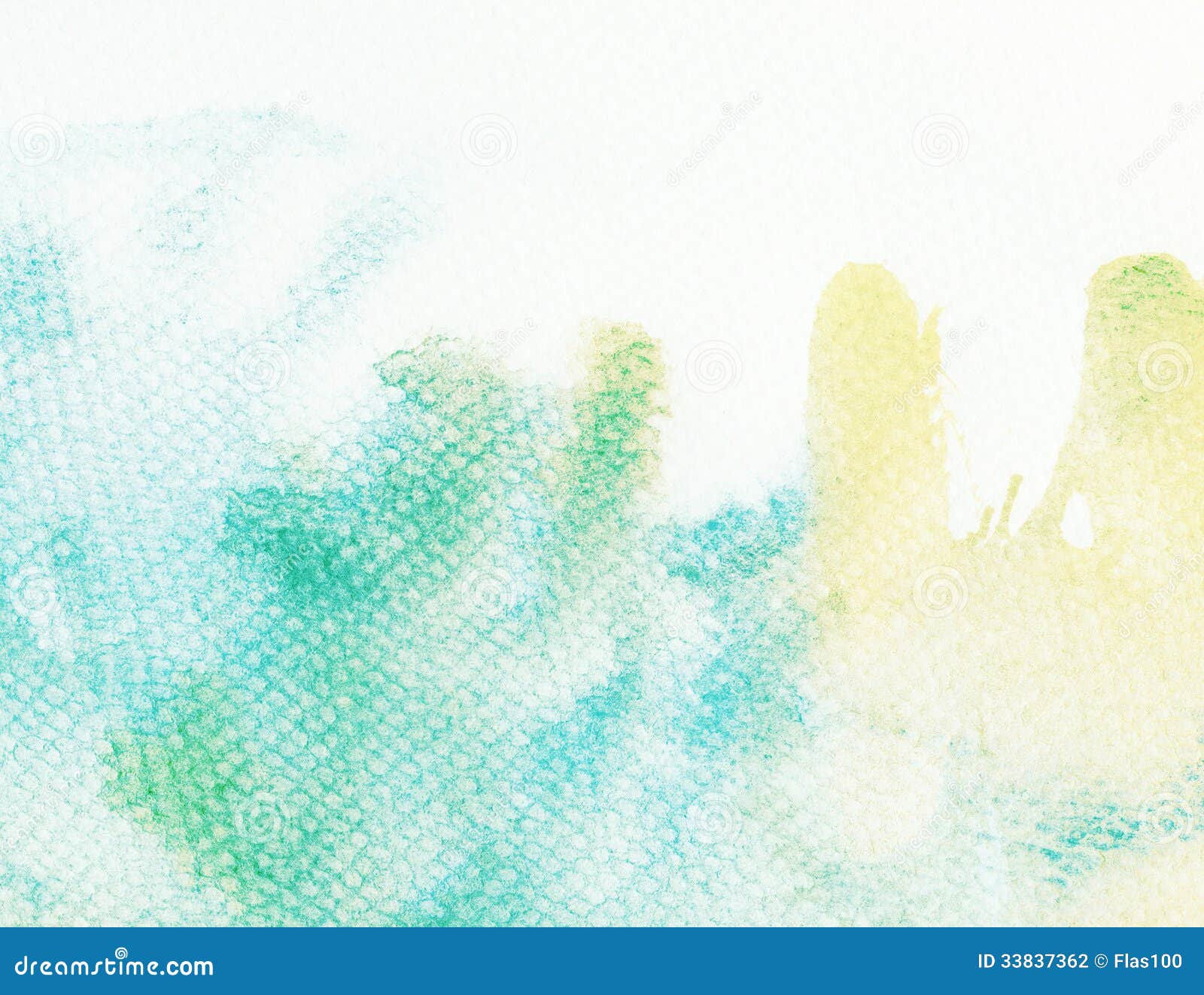Watercolor Background With Leaked Paint Stock Photography ...